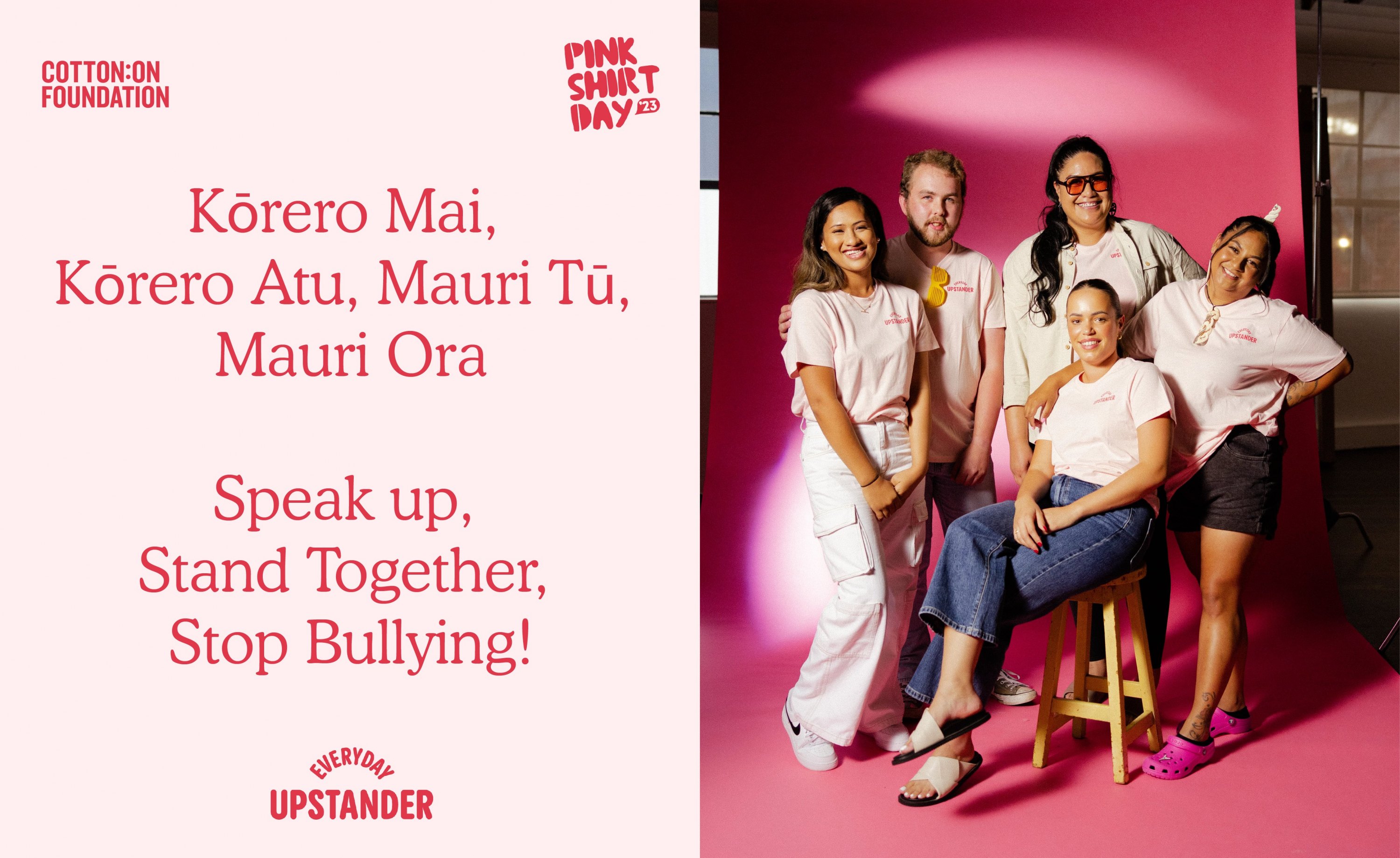 Speak up, stand together, stop bullying - Cotton on Group